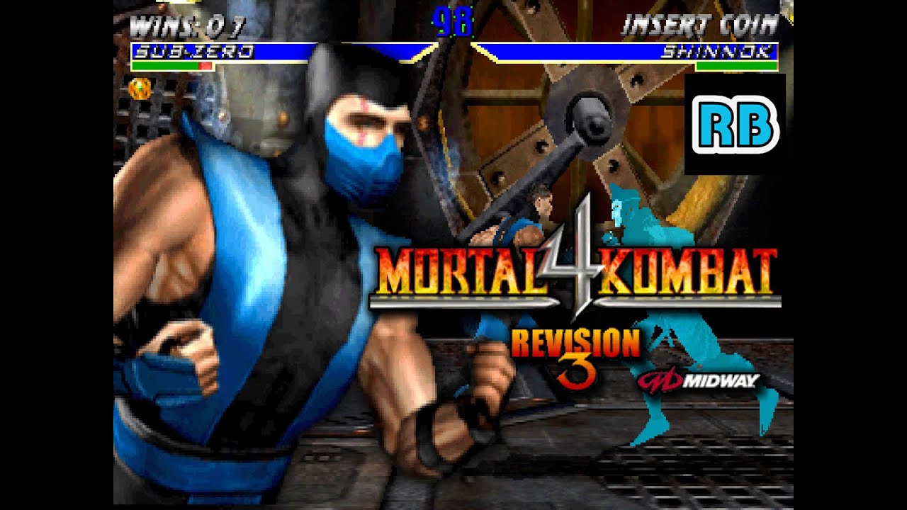 1997 [60fps] Mortal Kombat 4 Sub-Zero Master2-1 ALL - YouTube