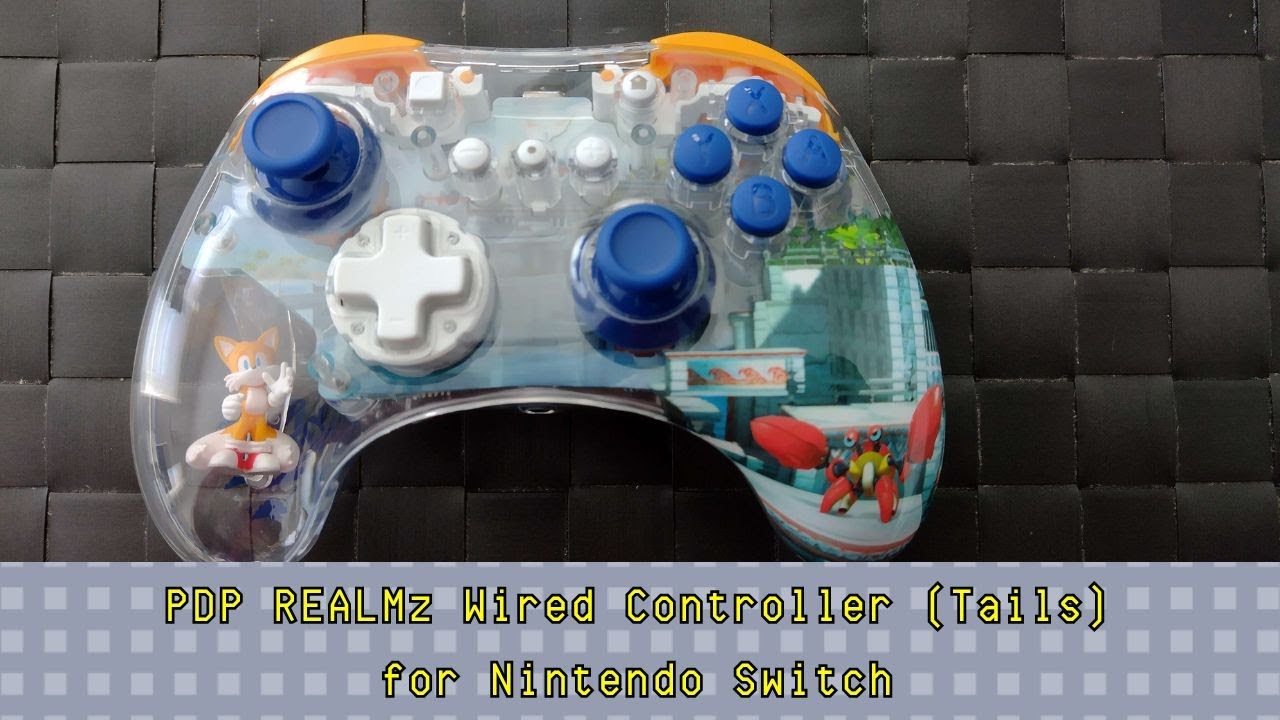 PDP REALMz Wired Controller (Tails) for Nintendo Switch - Hands On ...