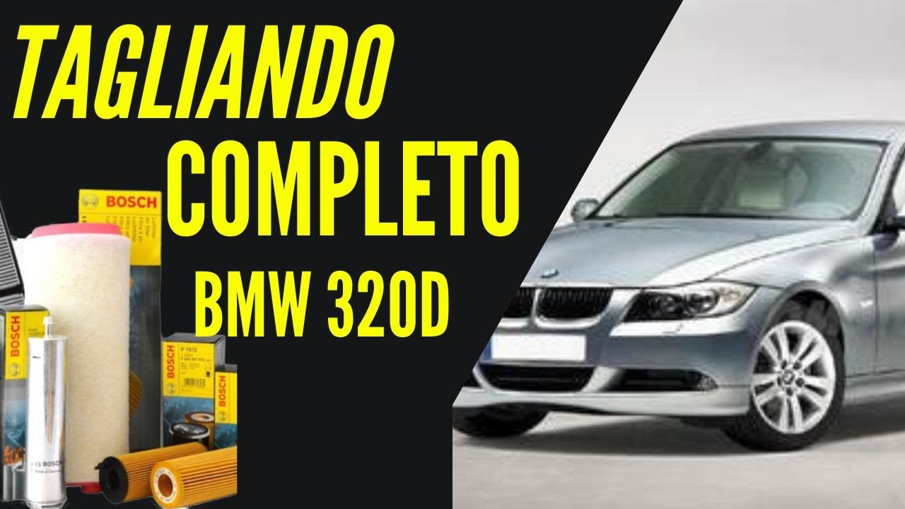 Tagliando completo BMW 320 d E90 - YouTube