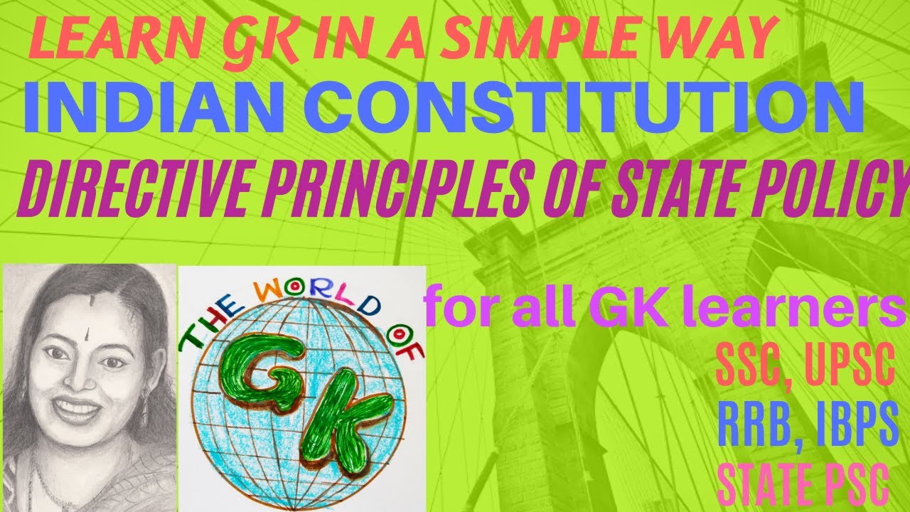 Directive Principles of State Policy, dpsp, the world of GK, indian ...