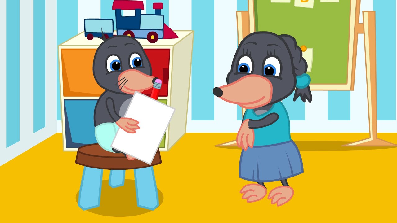 Benny Mole and Friends - Home Schooling Cartoon for Kids - YouTube
