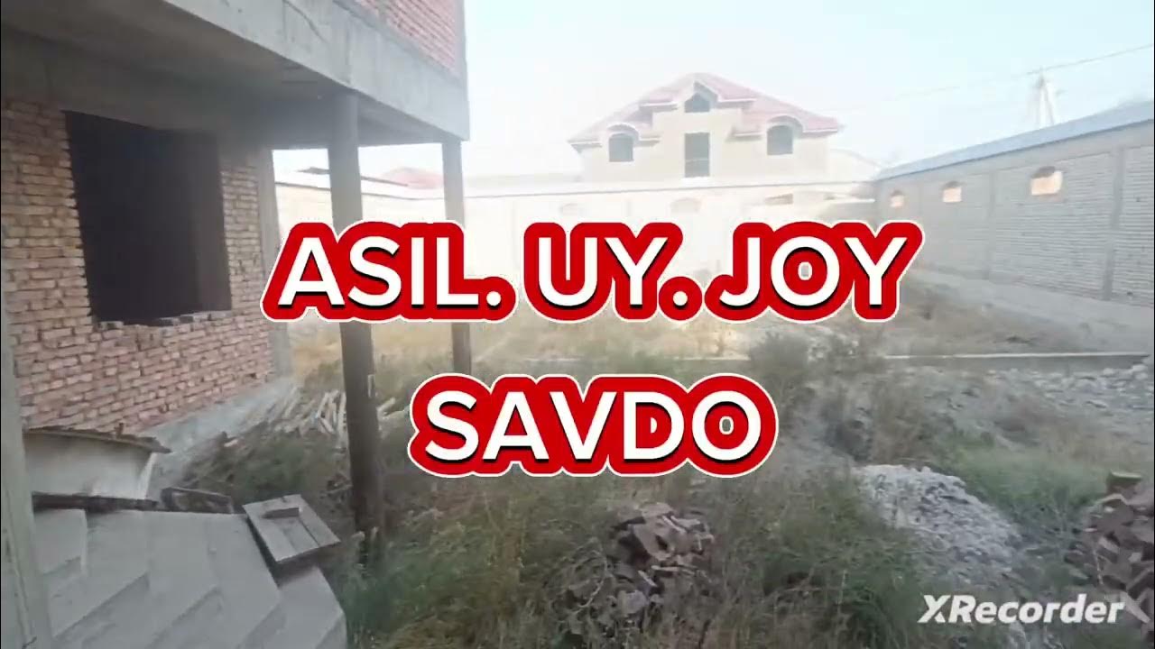 ELON A ( 329 ). HOVLI. UY. SOTILADI. 2. QAVATLI. HOVLI. JOY. SOTILADI +998913271800 - YouTube