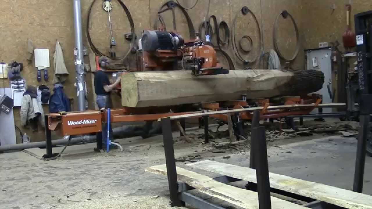 Wood-Mizer ~ Log Management part 2 - YouTube