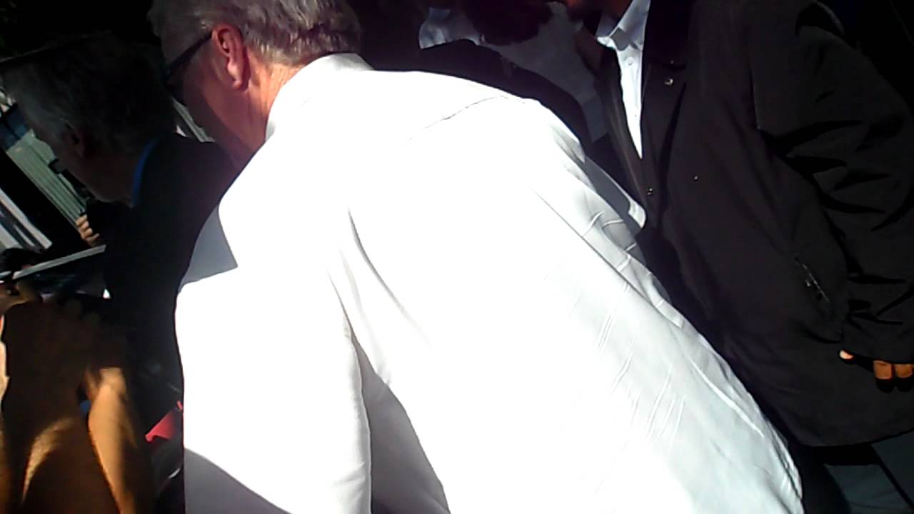 james cameron signing autographs at gale anne hurds star ceremony 10 3 ...
