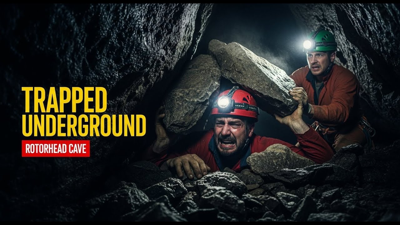 Trapped Underground in Rotorhead Cave | True 1990 Wyoming Caving ...