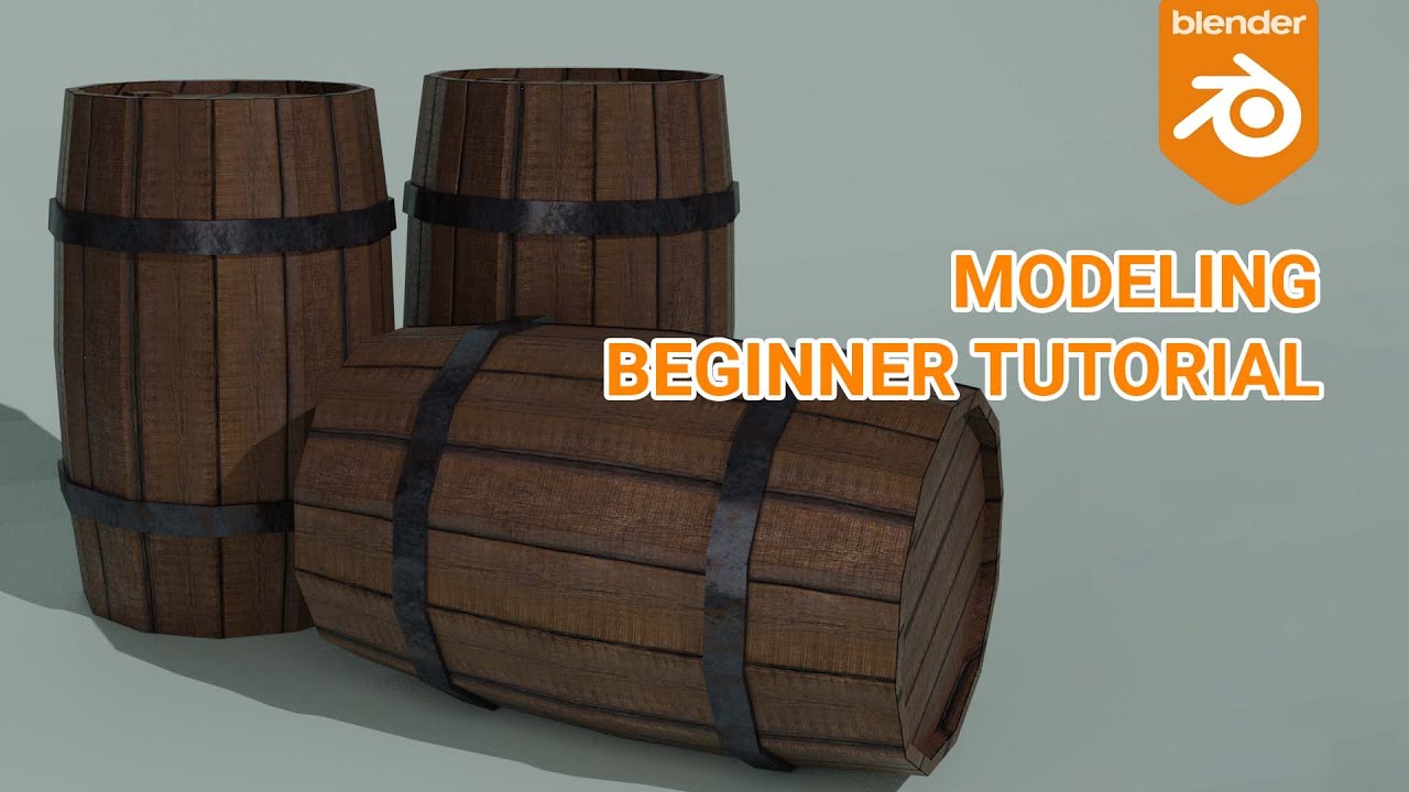 GAME ASSET BEGINNER TUTORIAL - Modeling In Blender part1 | RNVFX - YouTube