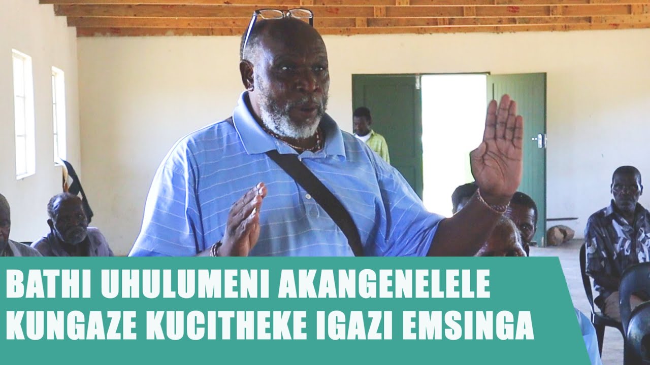 eMsinga bathi abayifuni le Nkosi ebekwe uCOGTA, bathi uHulumeni ...