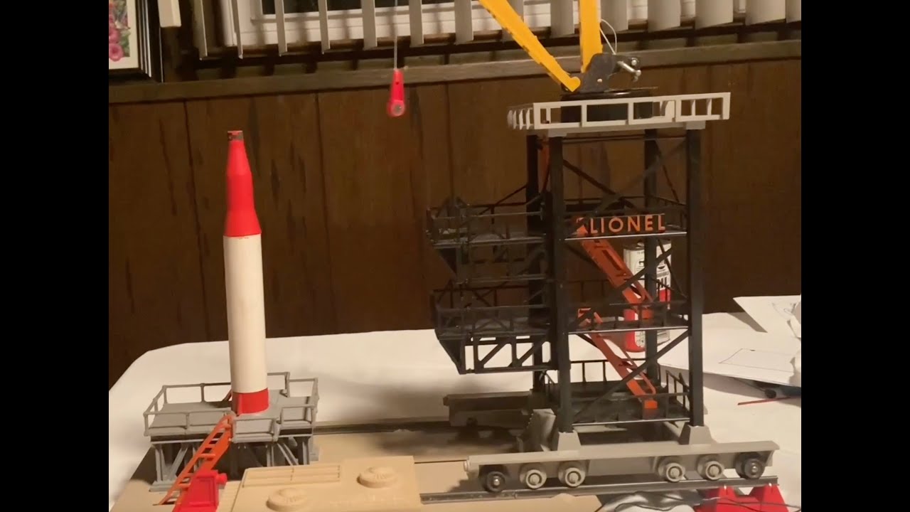 DIY Repair Lionel Rocket Launcher No. 175 - YouTube