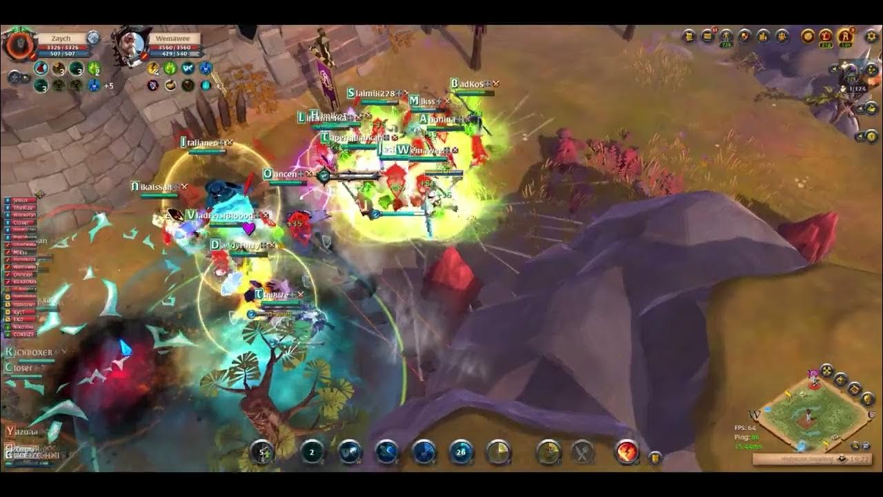 Унижаем альянс [AA] в меньшинстве. VZVOD ALBION ONLINE - YouTube