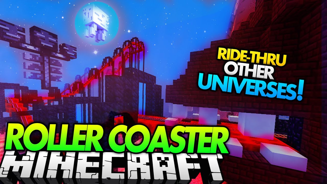 Minecraft: Dimension Travelling Rollercoaster (Drive-Thru Multiple ...
