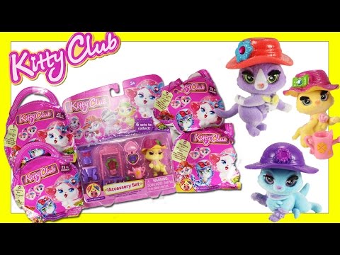 Kitty Club Blind Bags Opening & Floral Shop Accessory Set - Kitty Club ...