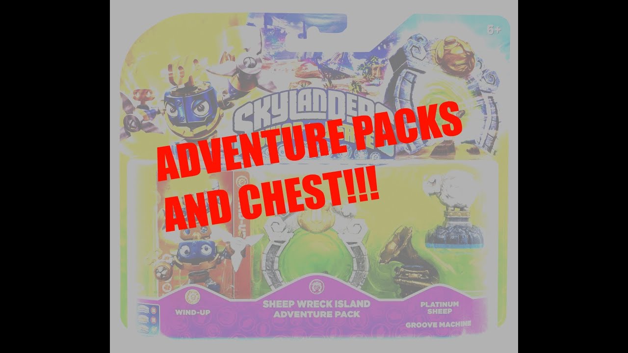 Adventure packs AND Chest?!! Skylanders Imaginators - YouTube