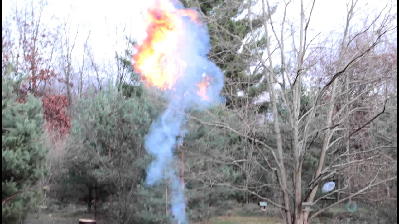 Gasoline Fireball - YouTube
