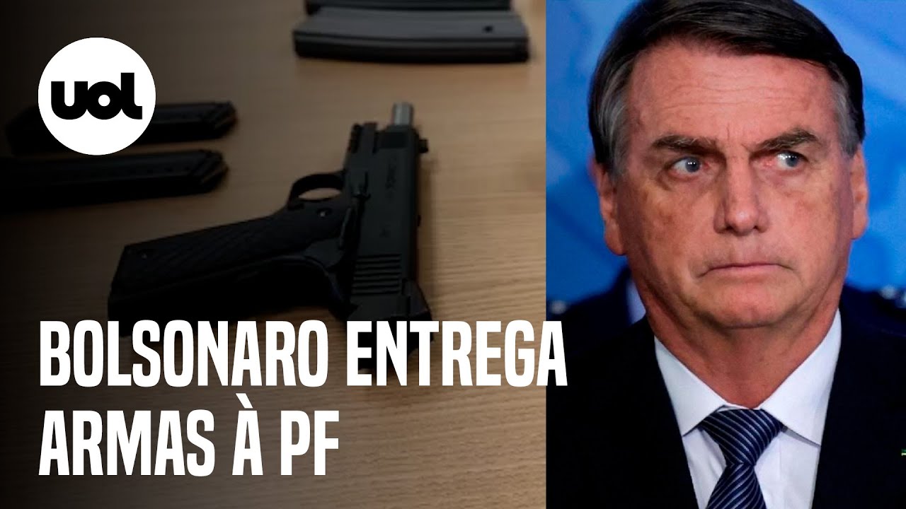 Defesa de Bolsonaro entrega armas presenteadas pelo governo da Arábia ...