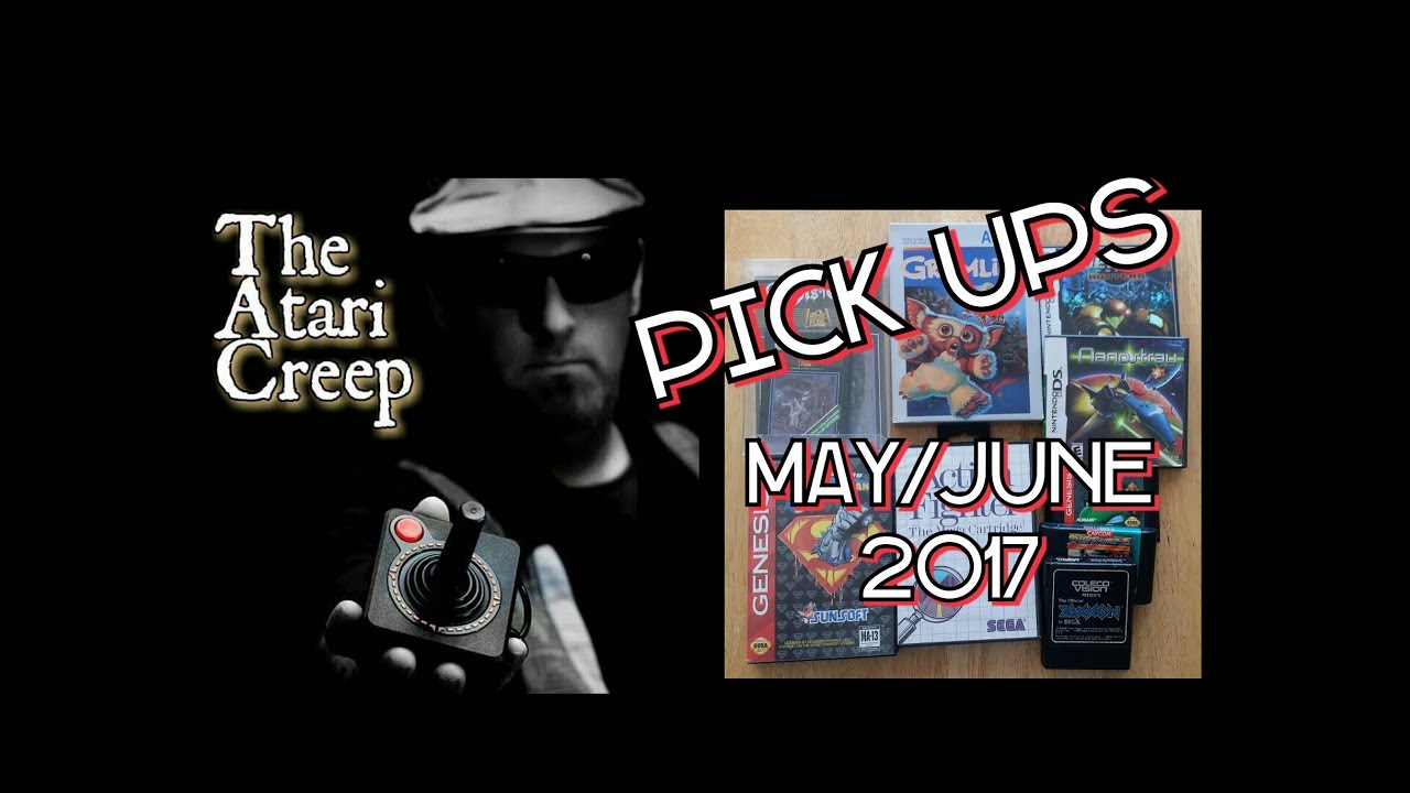 The Atari Creep: Pick Ups May/June 2017 - YouTube