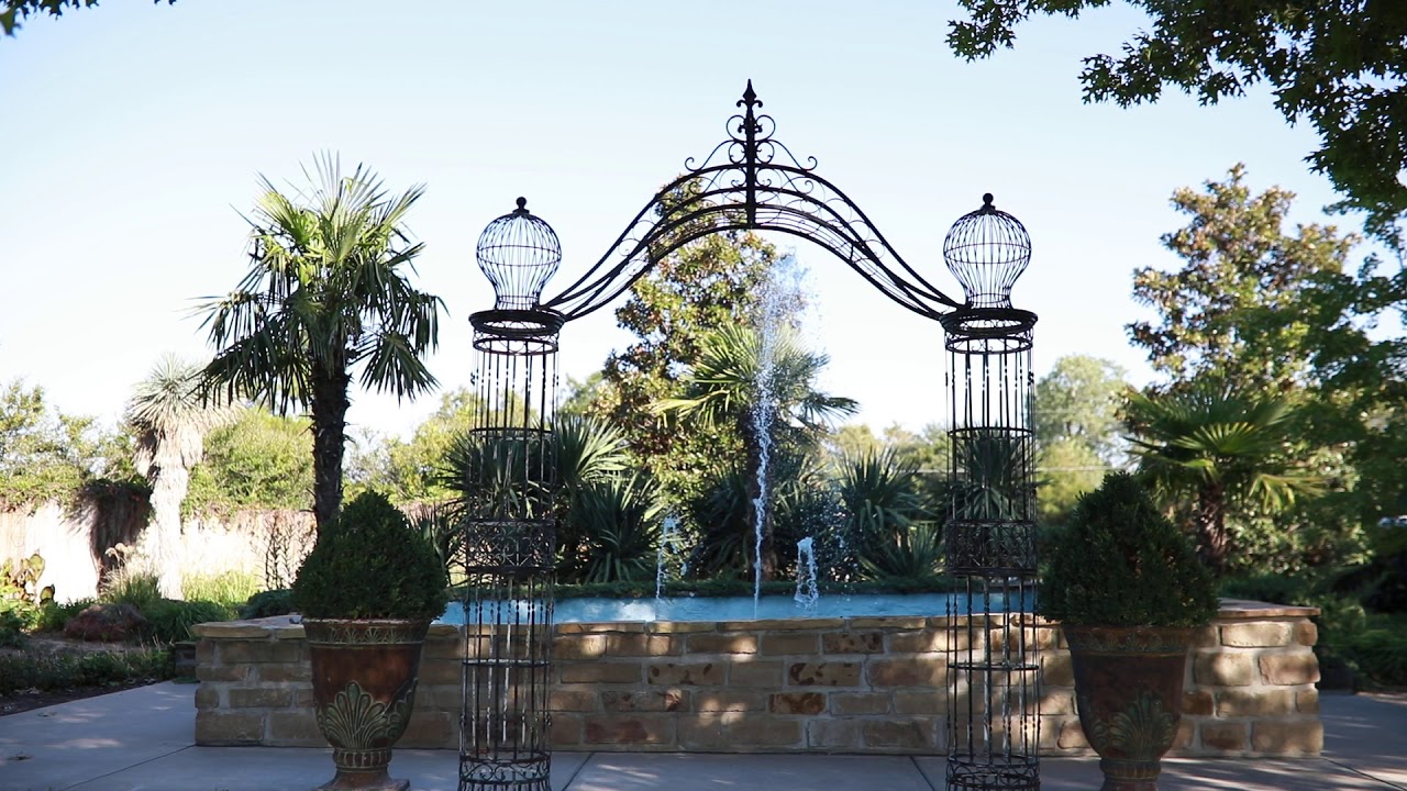 A and M Gardens Azle Tx Main water fountain - YouTube