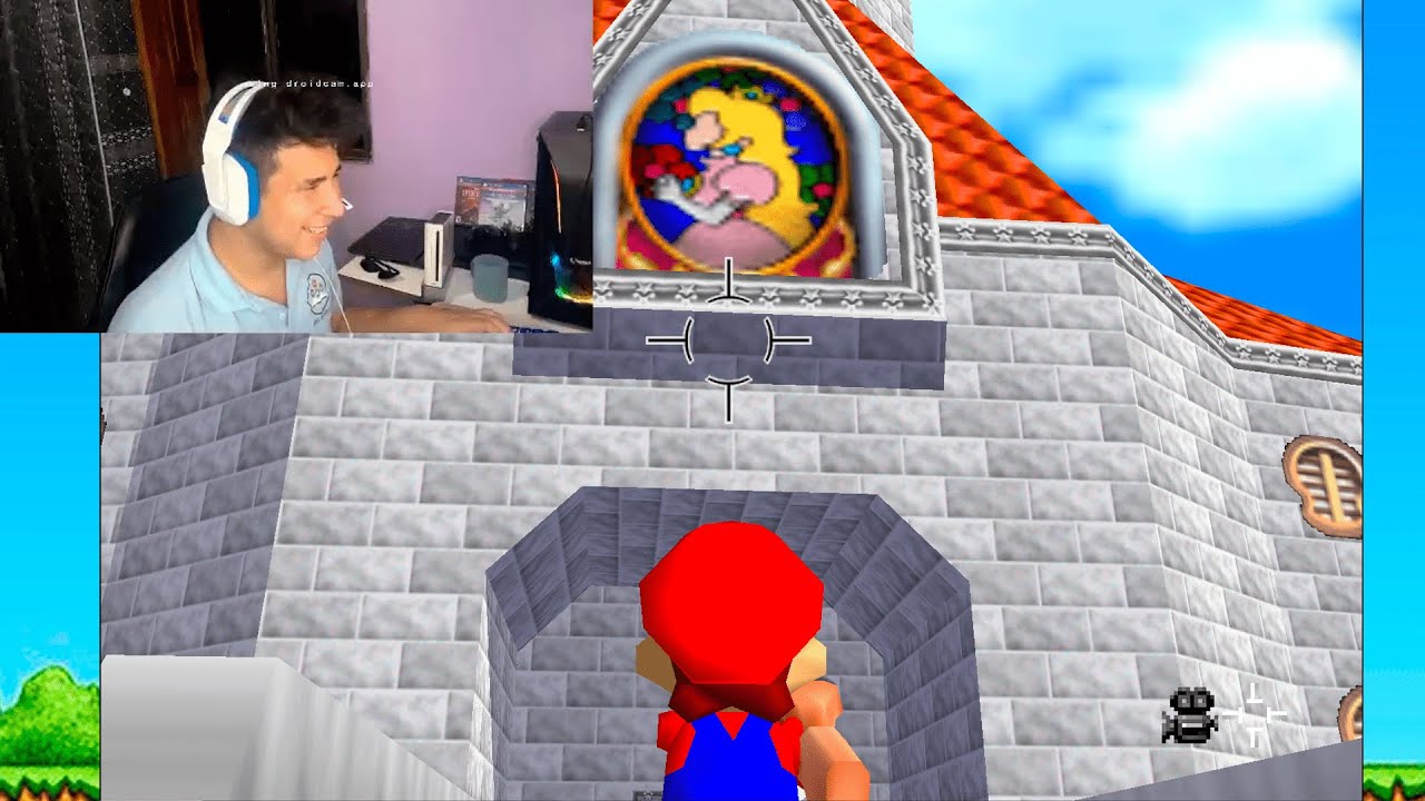 MARIO 64 CON ESCOPETA WTF 😂 - YouTube