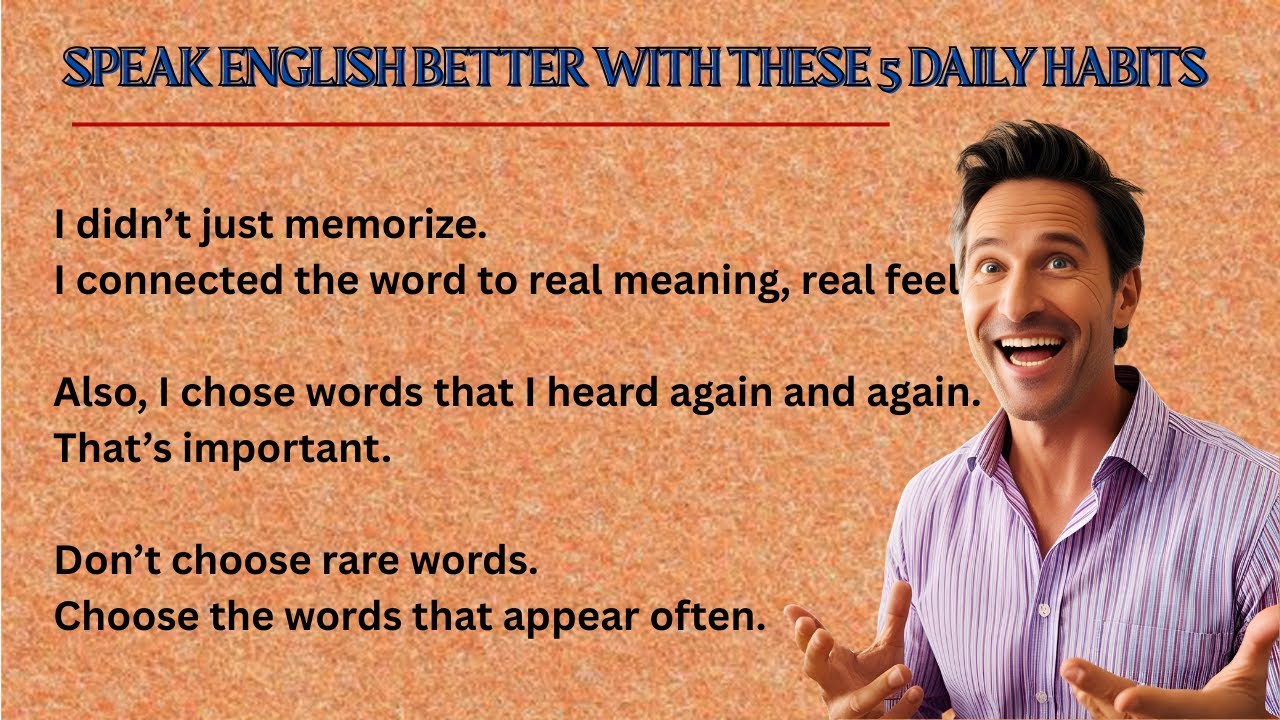 Speak English Better with These 5 Daily Habits | English Tips B1–B2 # ...
