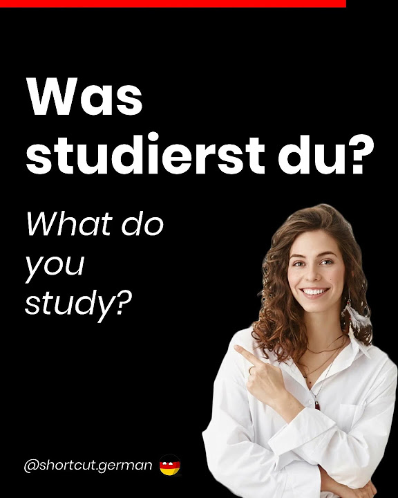 Was studierst du? - YouTube