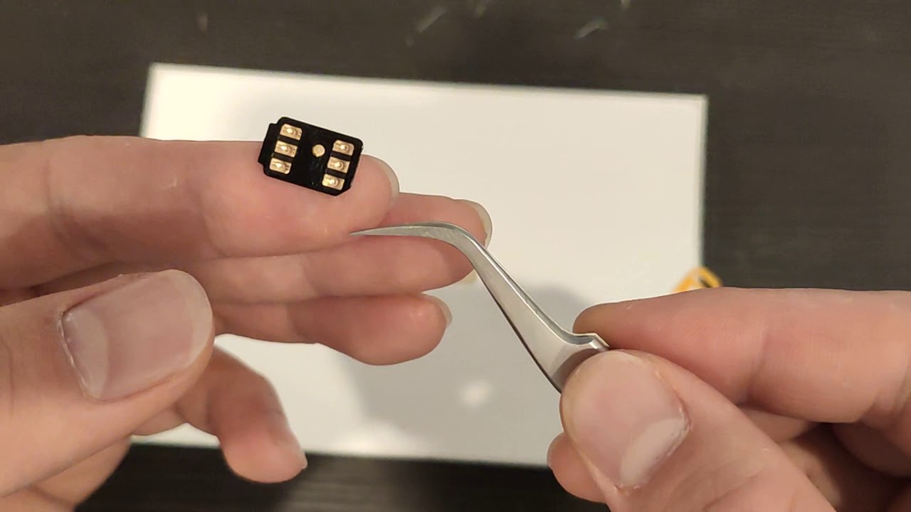 SIM card & chip Installation - YouTube