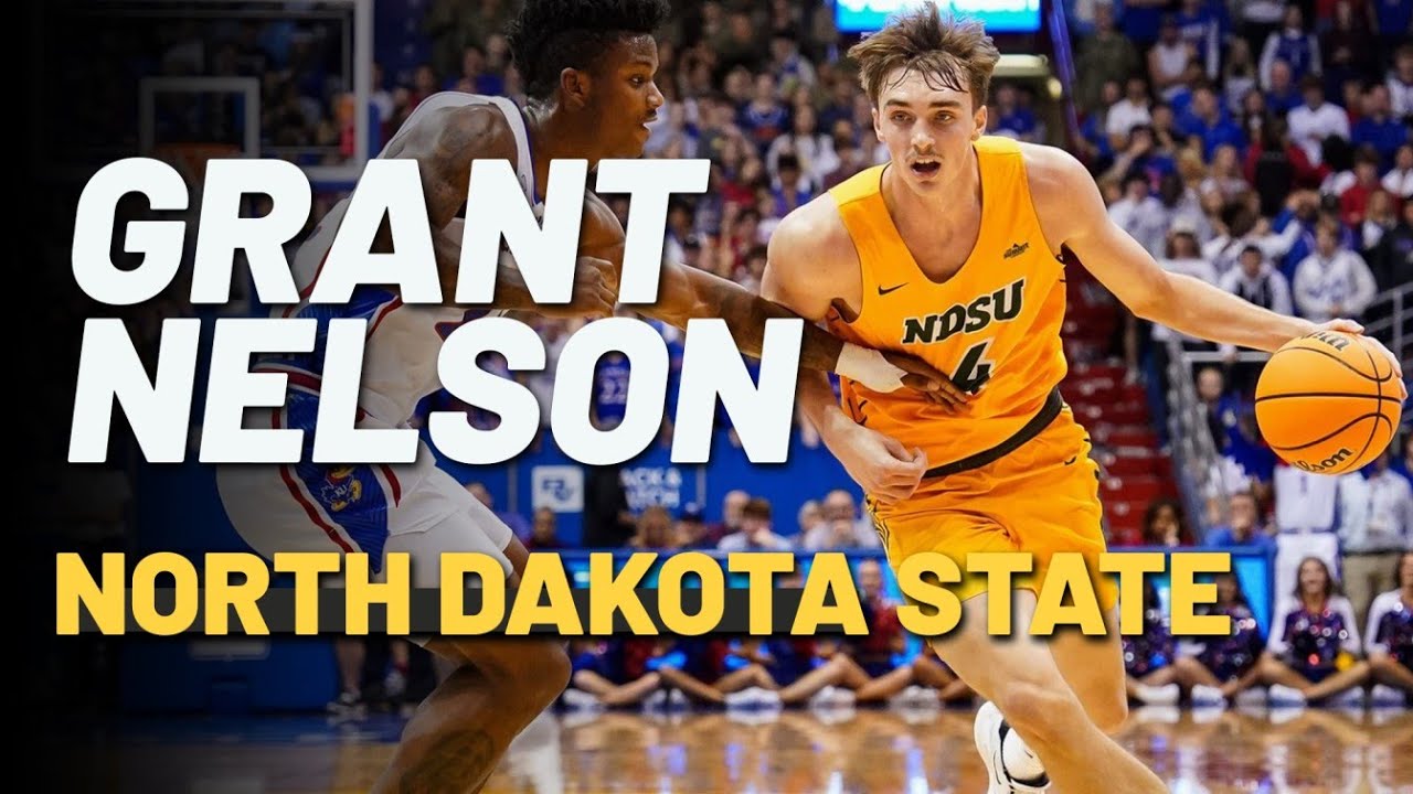 NBA Draft Prospect Grant Nelson North Dakota State Bison 2022-2023 ...