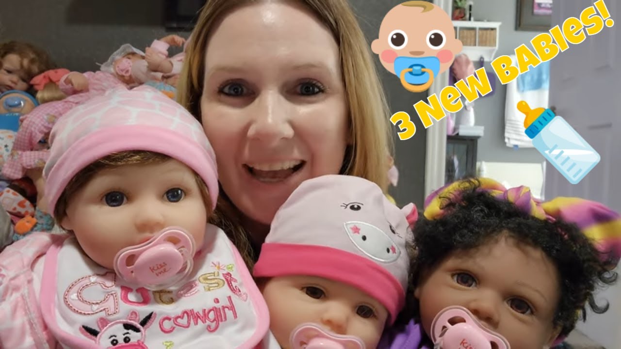 3 New Realistic Milidool Baby Dolls! - YouTube