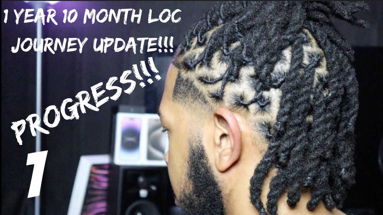 1 YEAR 10 MONTH LOC JOURNEY UPDATE!!!#johnnylox #starterlocs - YouTube