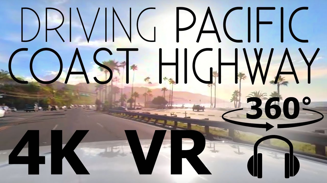Driving California's Pacific Coast Highway - VR 360 - 4K Drive VR ...