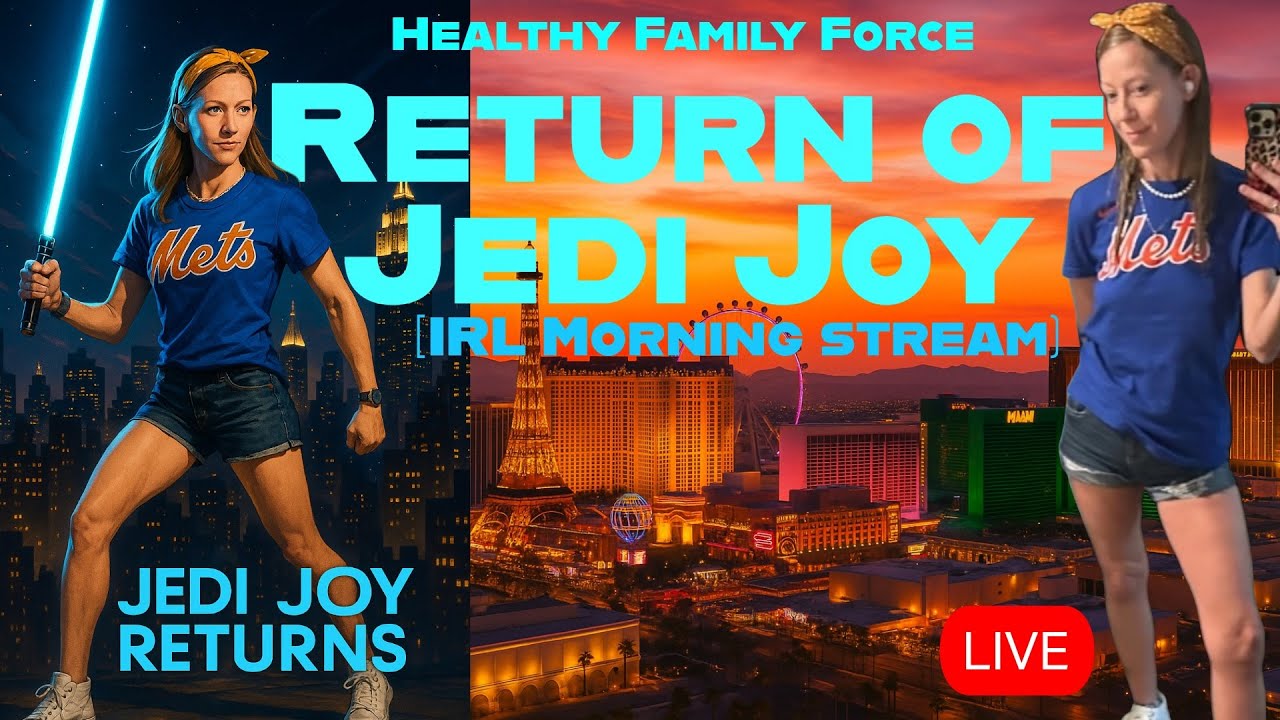 The Return of Jedi Joy live Healthy Family Force - YouTube