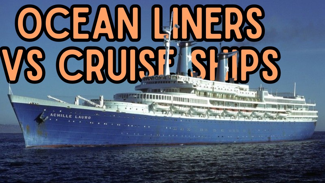 Ocean Liners VS Cruise Ships - YouTube
