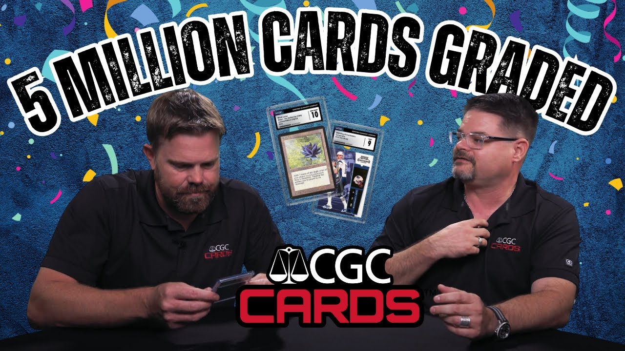 CGC Cards Celebrates 5 Million Cards Graded - YouTube