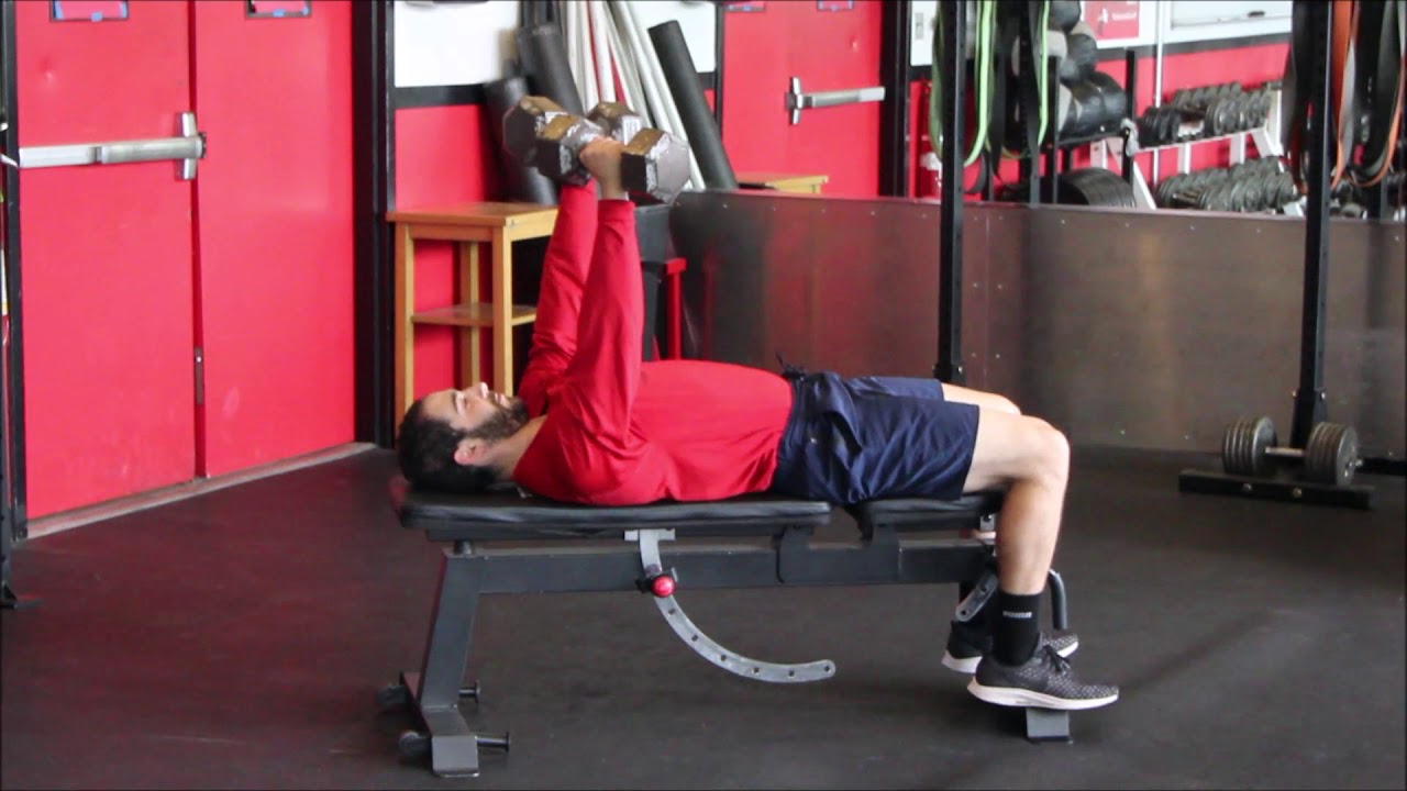 DB Alt Bench Press - YouTube