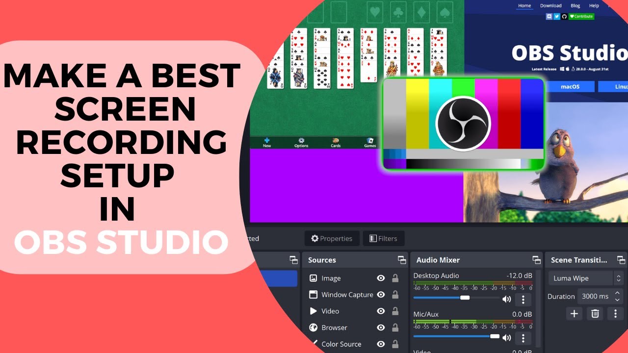 OBS Studio: Best OBS Settings for Screen Recording || OBS Recording ...