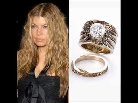 Celeb Fergie's Engagement Ring - YouTube