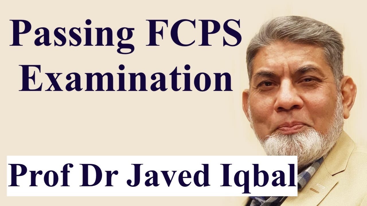 Passing final fellowship examination: |Prof Dr Javed Iqbal| - YouTube
