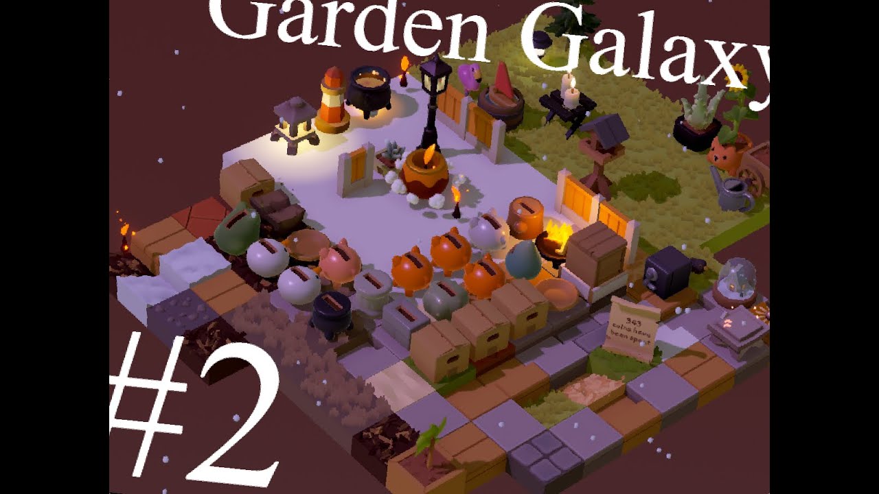 Getting some work done in Garden Galaxy! - YouTube