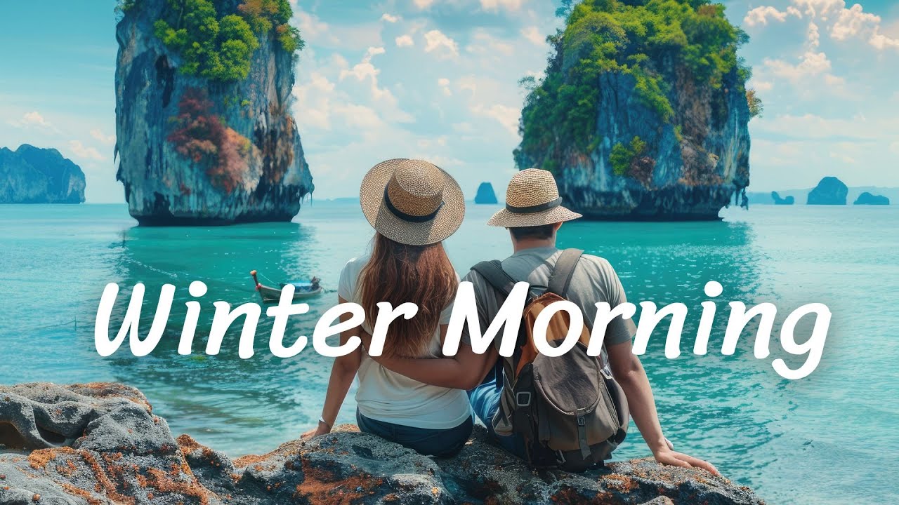 Winter Morning 💓 Relaxing morning with gentle acoustic songs 🎶 Best ...