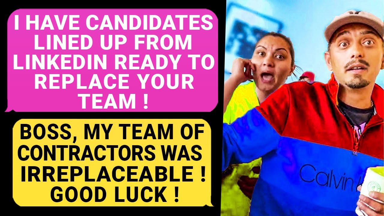 New Boss States He'll Easily Replace My Team On LinkedIn! My Team Was ...