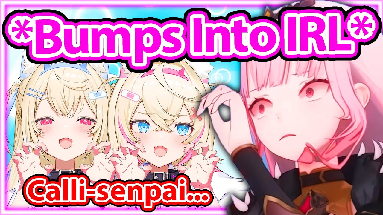 Fuwawa and Mococo met Calli IRL in Japan and... 【Fuwamoco / Hololive EN ...