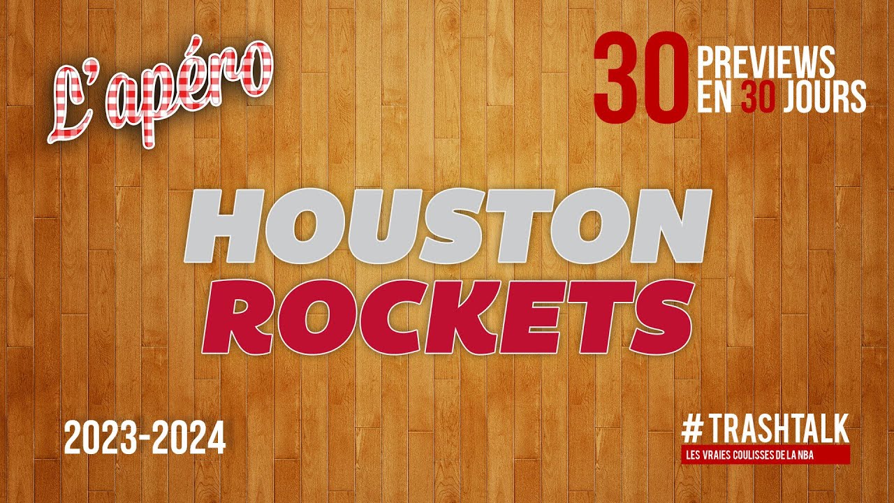 NBA Preview 2023-24 : les Houston Rockets || #30PreviewsEn30Jours - YouTube