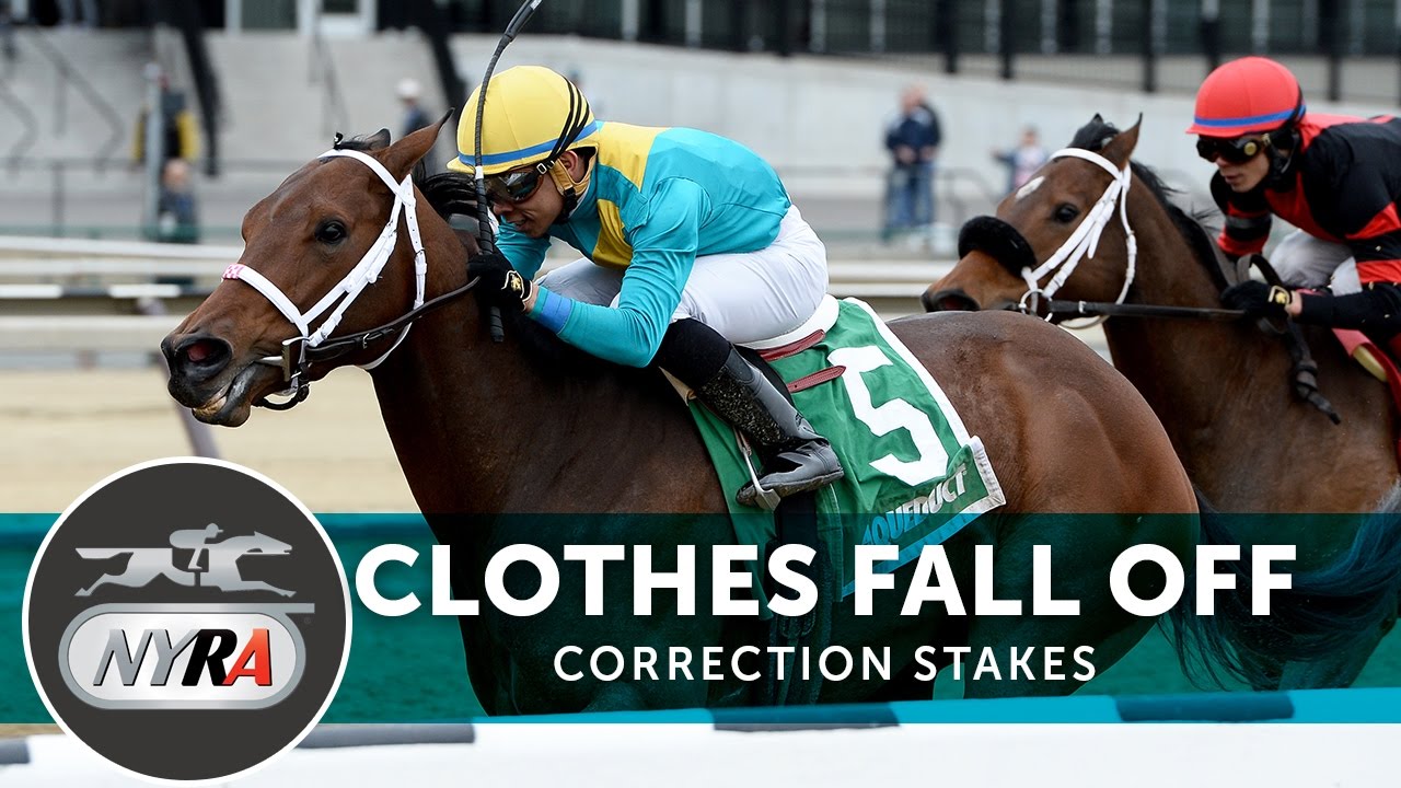 Clothes Fall Off - 2017 Correction Stakes - YouTube