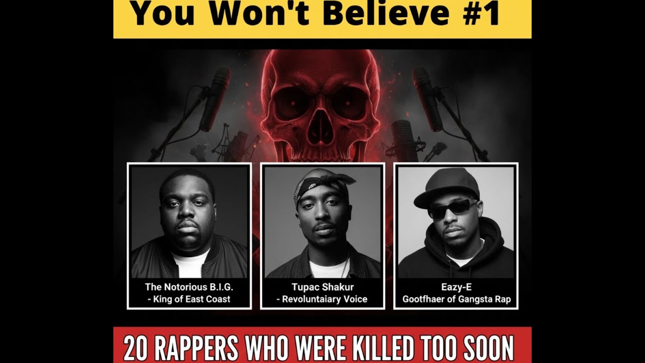 Top 20 Rappers Who Were Killed (Part 2) - YouTube