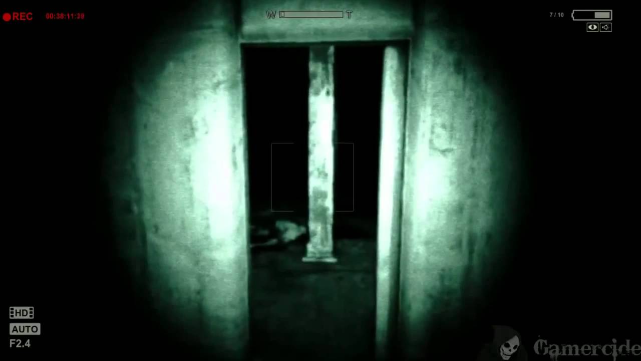 Outlast - [CAMERA FOOTAGE ONLY] - part 2! - YouTube