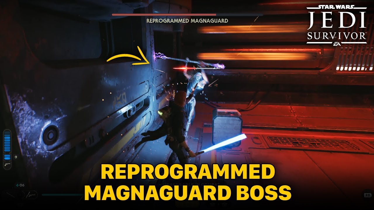 Reprogrammed Magnaguard Boss - STAR WARS Jedi: Survivor - YouTube