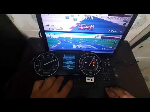 top gear do super nes no painel de instrumentos do jac com arduino e autoit - YouTube