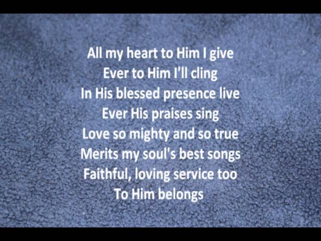 Love Lifted Me Lyrics Printable