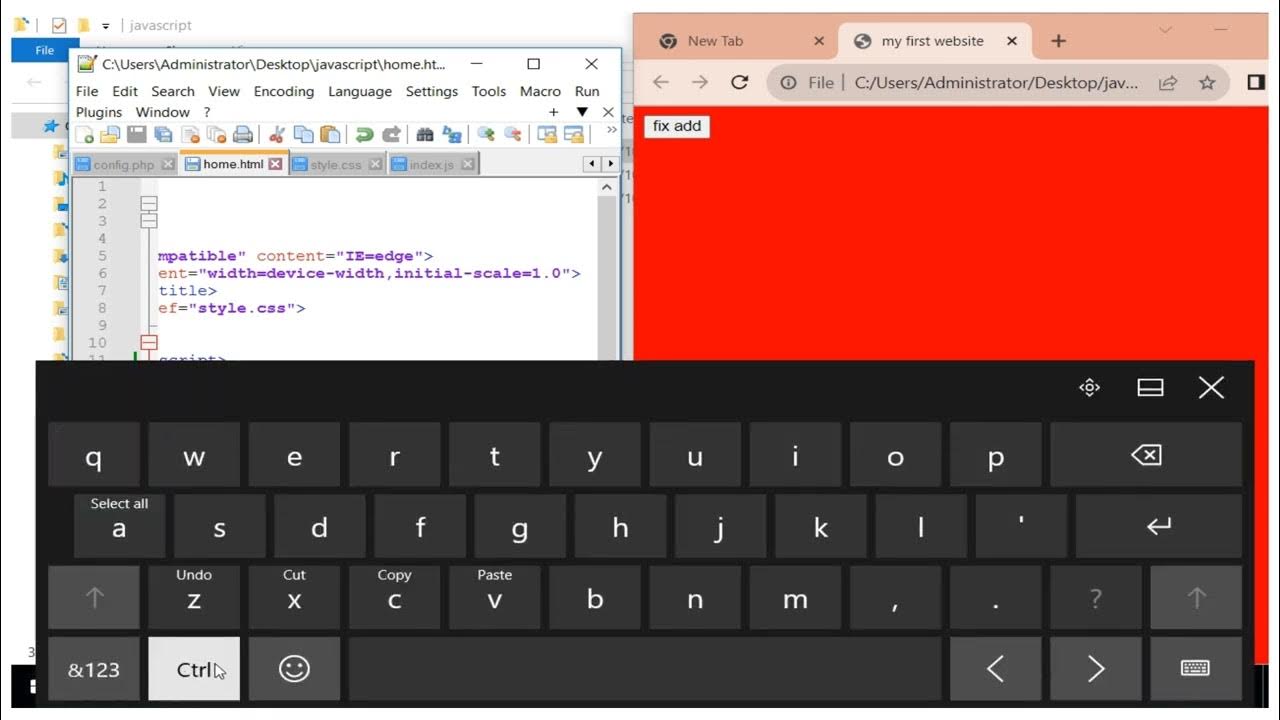 How to display various outputs in javascript programming langauge in a browser web coding unit ...