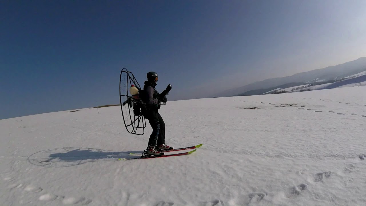 PPS - propeller powered skiing - YouTube