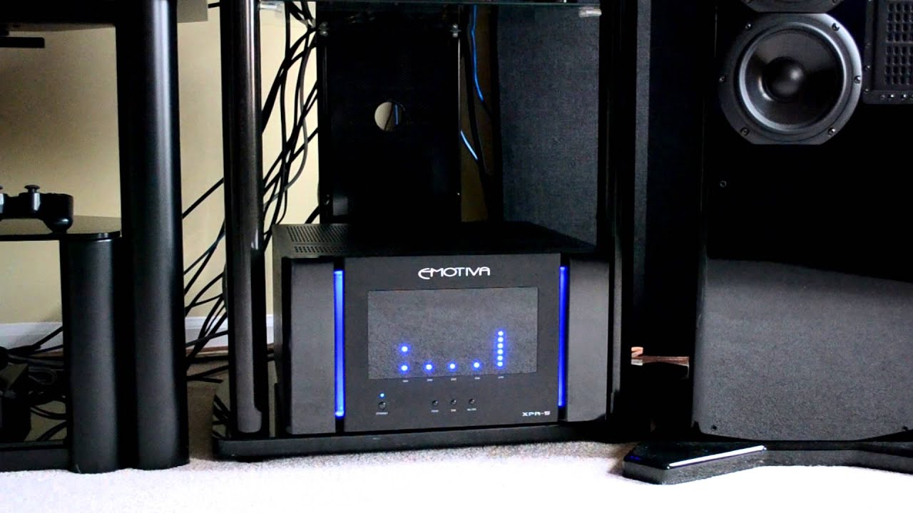Emotiva XPR-5 display - YouTube