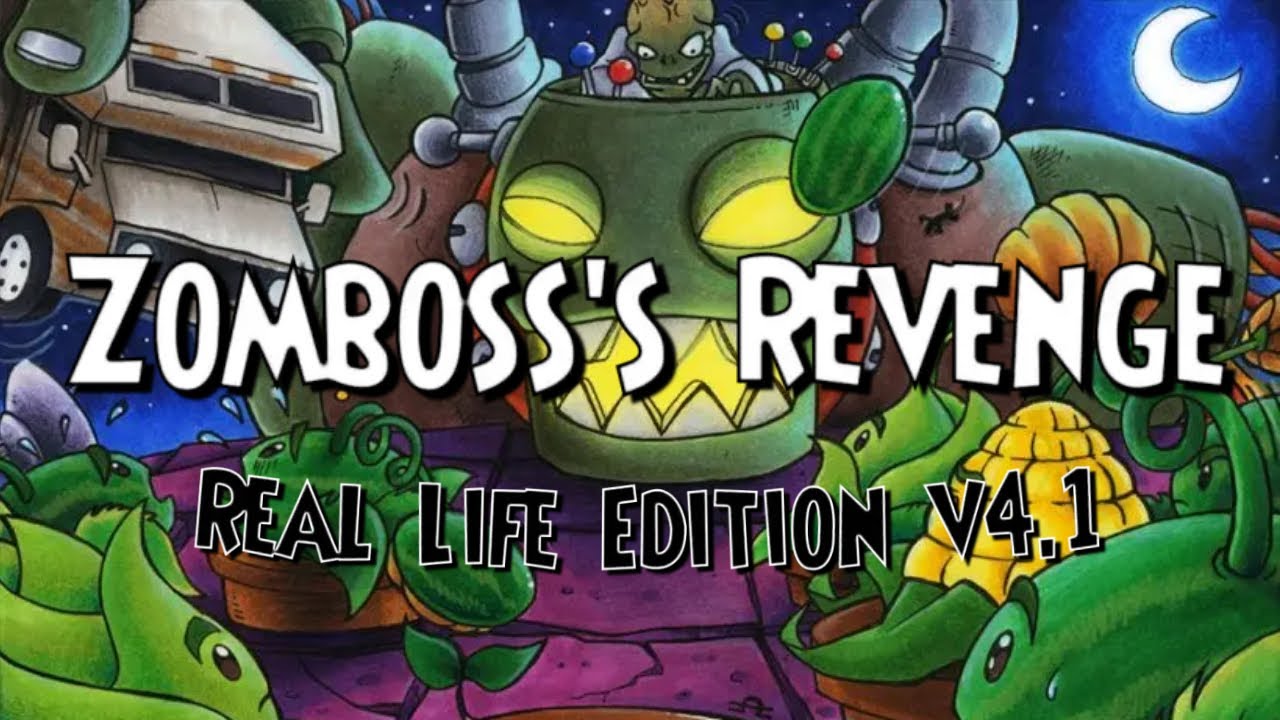 Plants vs Zombies Real Life Edition v4.1 | Final Level Zomboss's ...